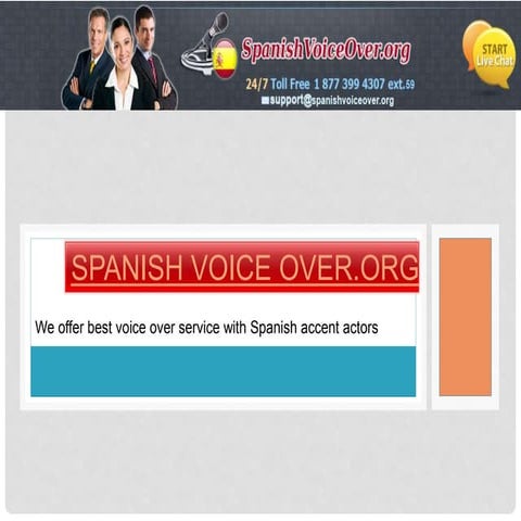 Spanish Voice Over | PPTX