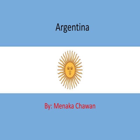 Argentina | PPTX | South America Travel | Travel Locations