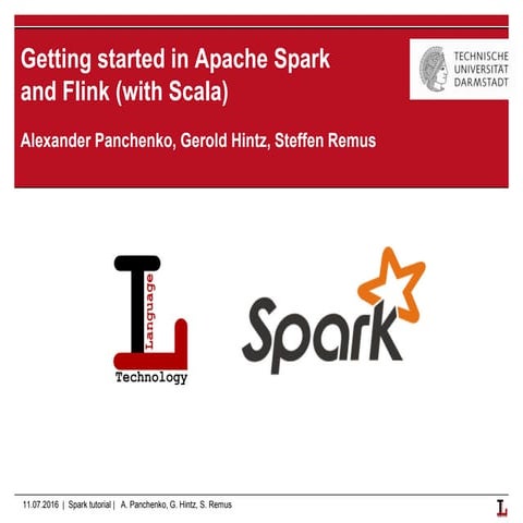 Getting Started In Apache Spark And Flink With Scala Part Ii Ppt 5888