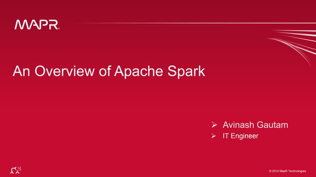 Learning Spark Ch01 Introduction To Data Analysis With Spark 4017