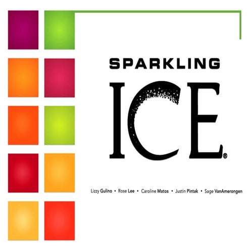 Sparkling Ice Advertising Book | PPT