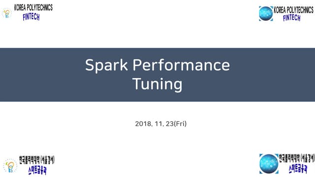 Spark Performance Tuning Eng Pdf Databases Computer Software And Applications