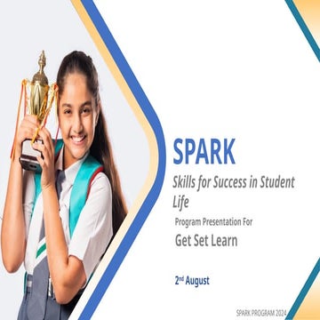 SPARK_Program_Deck_GSL company pitch slides | PPTX