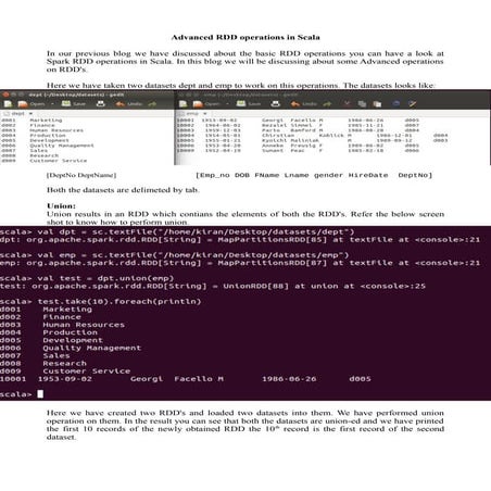 Spark rdd part 2 | ODT