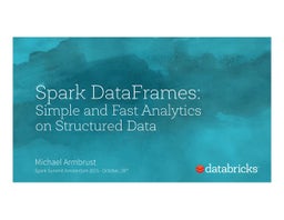 Deep Dive Into Catalyst: Apache Spark 2.0’s Optimizer | PPT