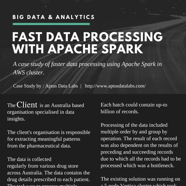 Fast Data Processing With Apache Spark Pdf