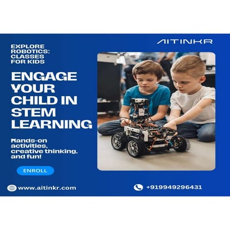 robotic classes for kids| stem education for kids| robotic classes for ...