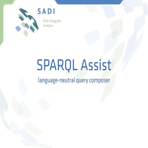 SPARQL Assist Language-Neutral Query Composer | PDF