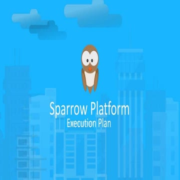 Sparrow Platform - Call for code submission | PPTX