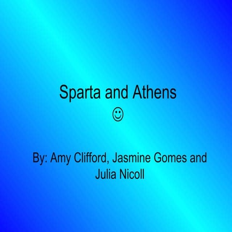 Athens vs Sparta - Debate Notes | DOCX