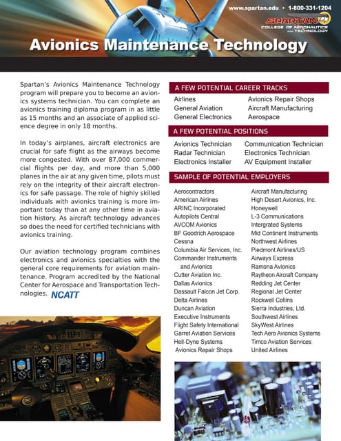 Aviation tech aircraft maintenance 8112-2 | PDF