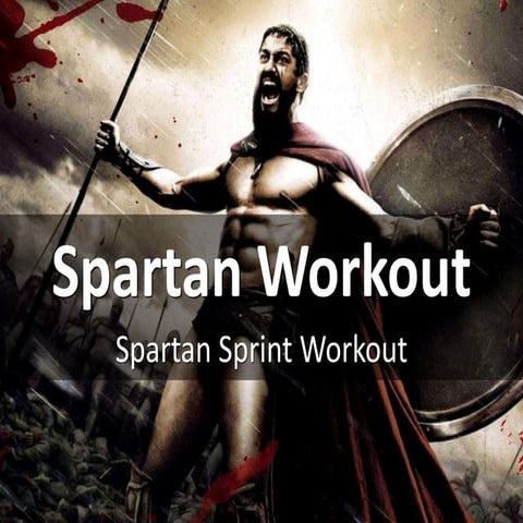 Spartan Sprint Workout | PPTX
