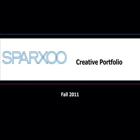 Sparxoo Creative Portfolio | PPT