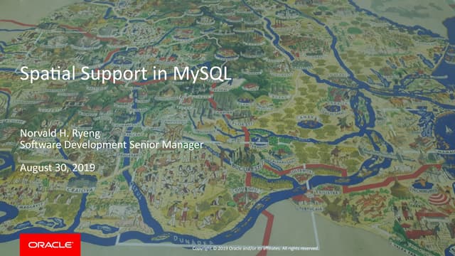 Spatial Support In Mysql Ppt 6185
