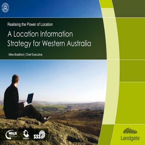 Location Information Strategy for Western Australia | PPTX