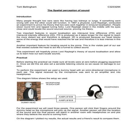 Spatial Perception | DOCX