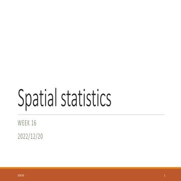Spatial statistics awawawawawawawawa.pptx