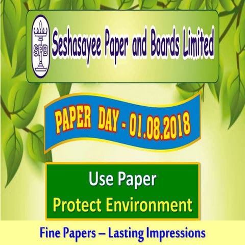 Paper Day August 01, 2018 | PPT