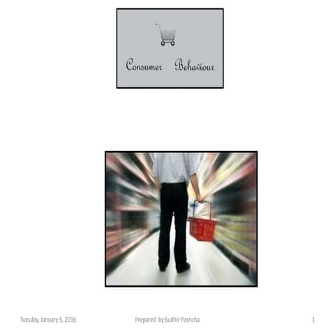 consumer behavior | PPT