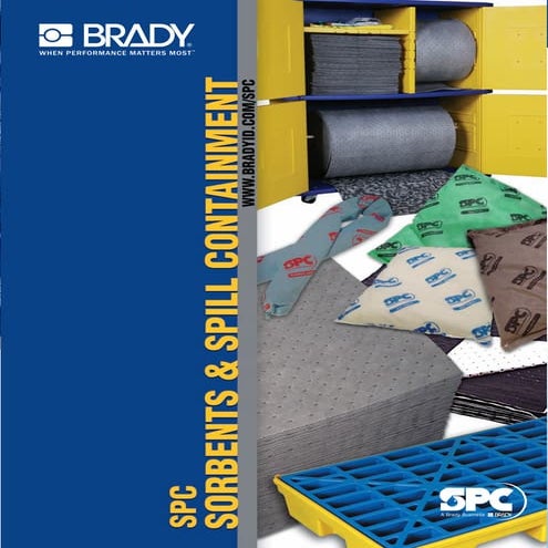 MAXX Absorbents from SPC Brady at Project Sales Corp | PDF