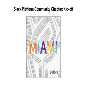SPC Chapter Miami - Kickoff | PPT