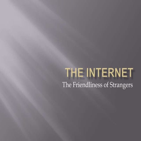 Spcom dac 329 - digital presentations - the internet - friendliness of ...