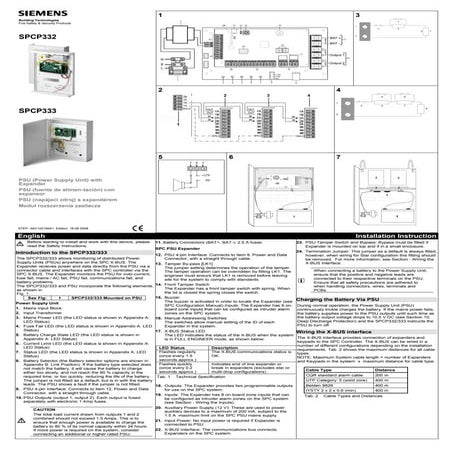 Spcp332 333 Psu Expander Installation Instruction | PDF | Internet of ...