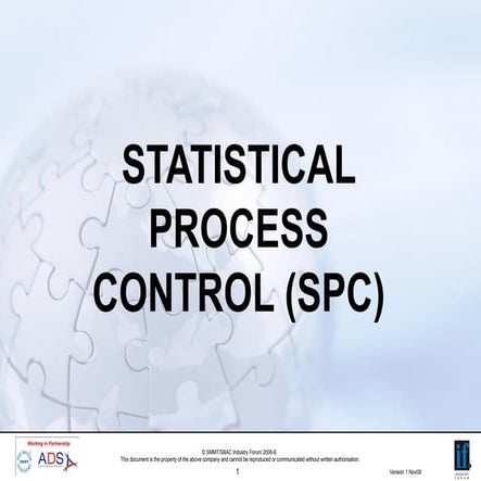 SPC instruction that use for IATF standard | PPT