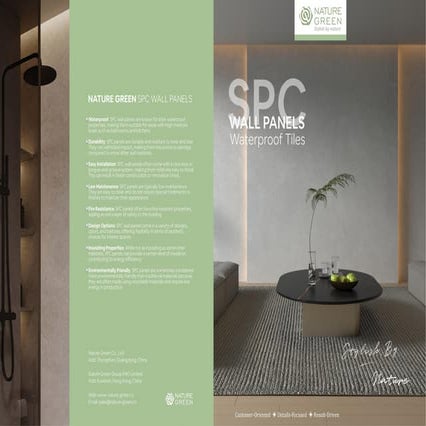 SPC Wall Panels - Nature Green Catalog 2024.pdf