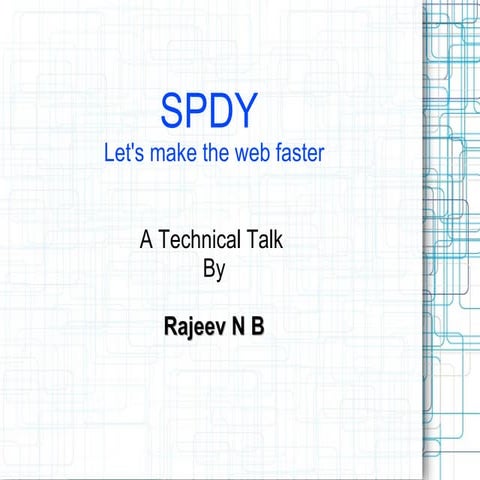 SPDY | PPT