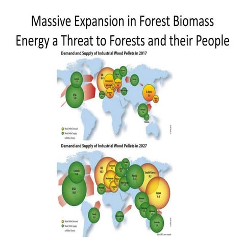 Massive Expansion in Forest Biomass Energy a Threat to Forests and ...