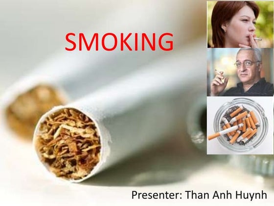 Smoking Presentation | PPTX