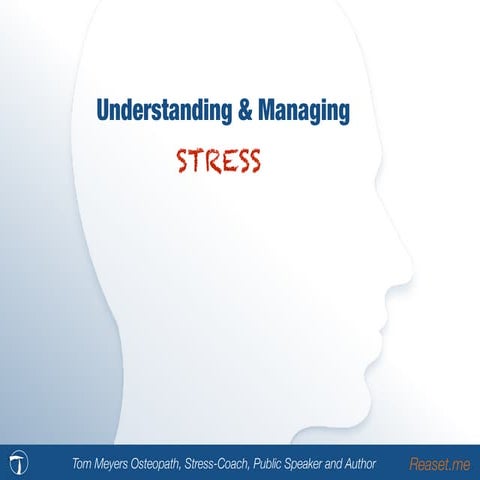 Understanding & Managing Stress | PPT