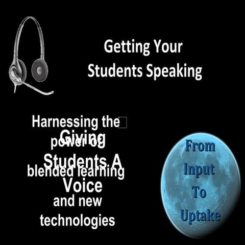Technology to practice speaking English | PPT