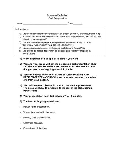 Student friendly narrative rubric checklist | PPT