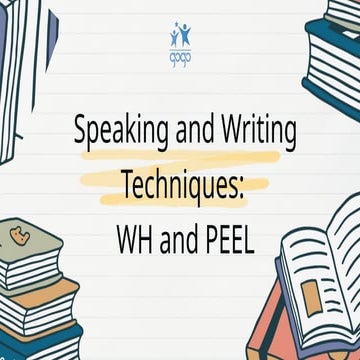 WH Speaking and PEEL Writing techniques.pptx