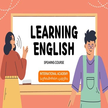 speaking course for A2 level students in English Language | PDF