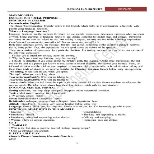 Speaking english with topics | PDF