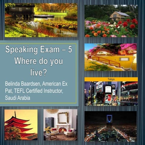 UNIT 5: WHERE DO YOU LIVE? | PPT