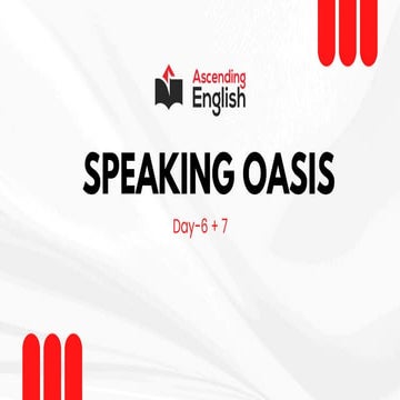Speaking Oasis.pdf ( speaking focus practice )) | PDF