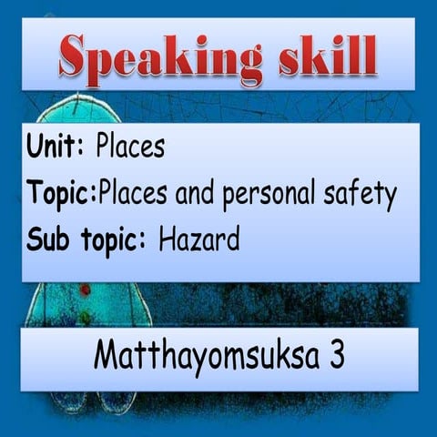 Speaking skill | PPTX
