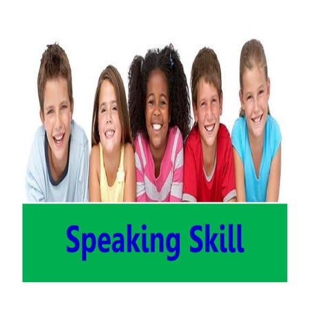 Speaking Lesson Plan | PDF