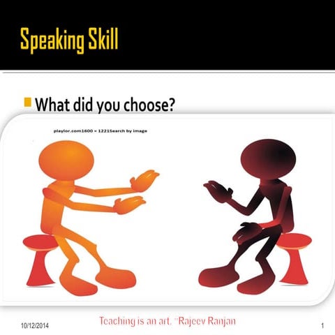 Speaking Skill | PPT
