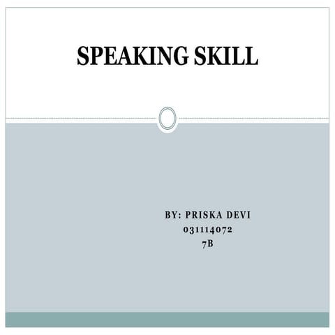 Assignment Speaking Skill Pptx 3423