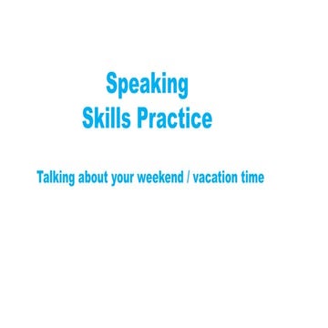 Talking about your weekend.pptx