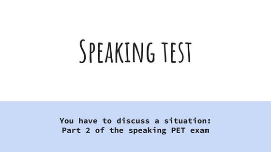 Pet speaking questions with answers | DOCX | Dating | Family and ...