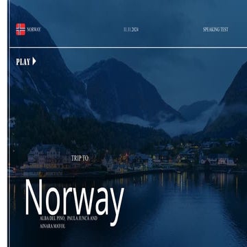 Norway - presentation 2nd BATXillerat 2025 | PPTX