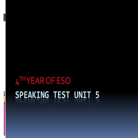 Speaking test unit5 | PDF | Fashion Trends | Style & Fashion