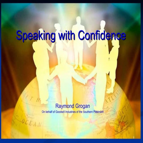 Speaking With Confidence 080307 | PPT