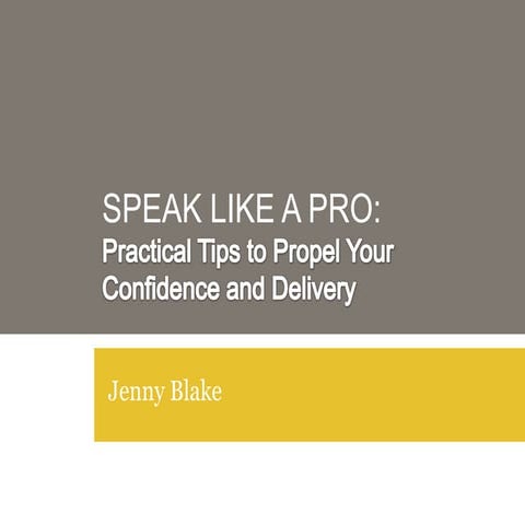 Effective speaking | PPTX